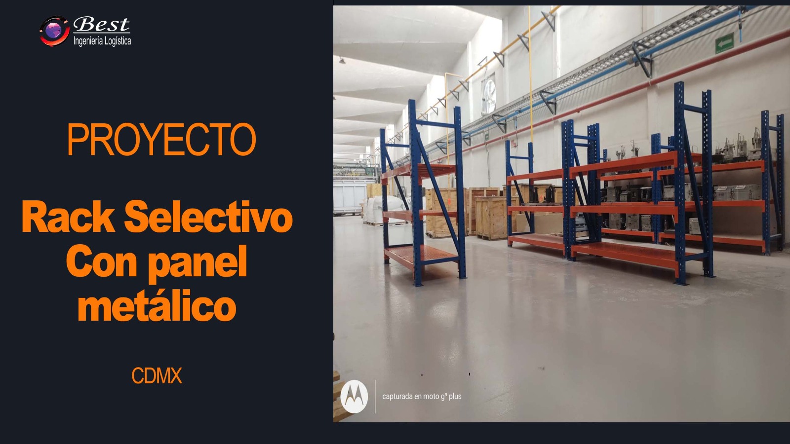 PROYECTO RACK SELECTIVO CON PANEL METALICO - Bestil