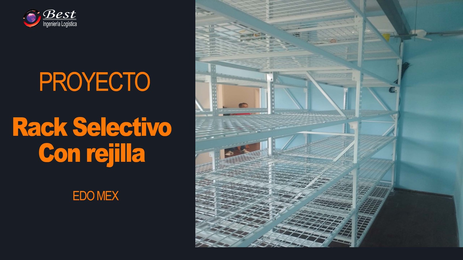 PROYECTO RACK SELECTIVO CON REJILLA - Bestil